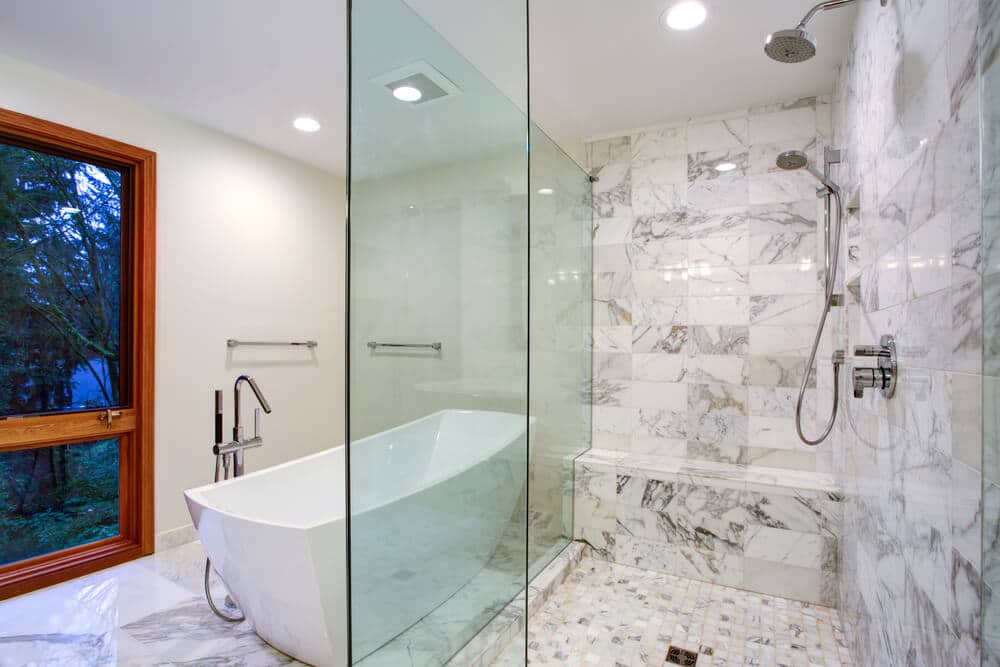 Modern Bathroom Shower Surround Options in New Orleans | Big Easy Bathrooms